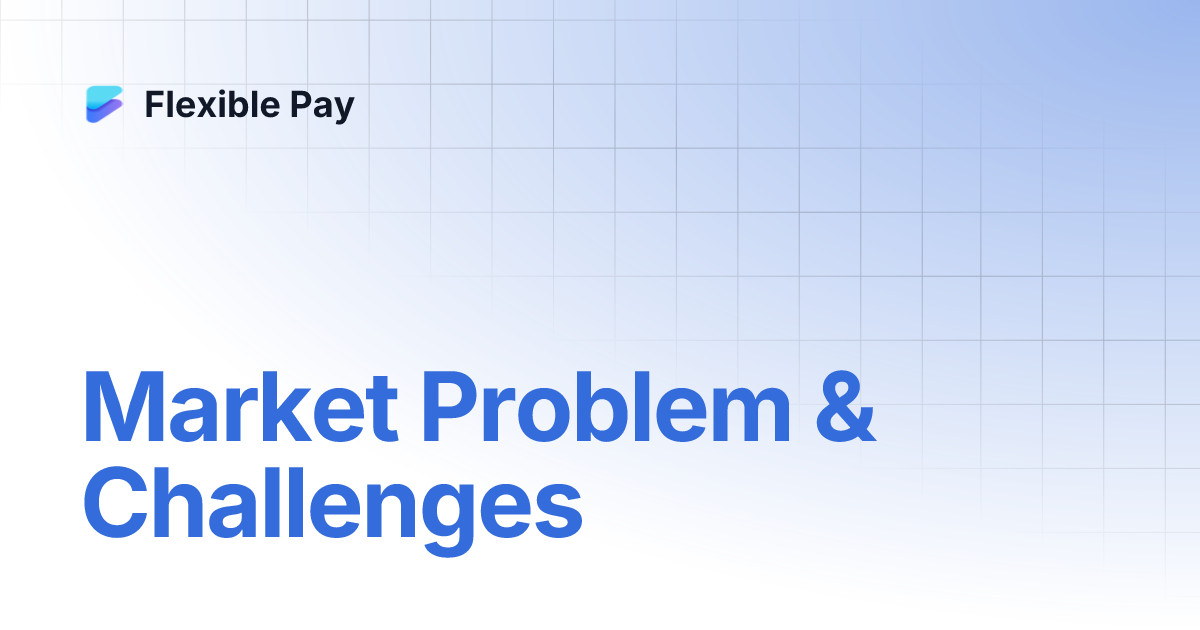 Market Problem & Challenges | Flexible Pay
